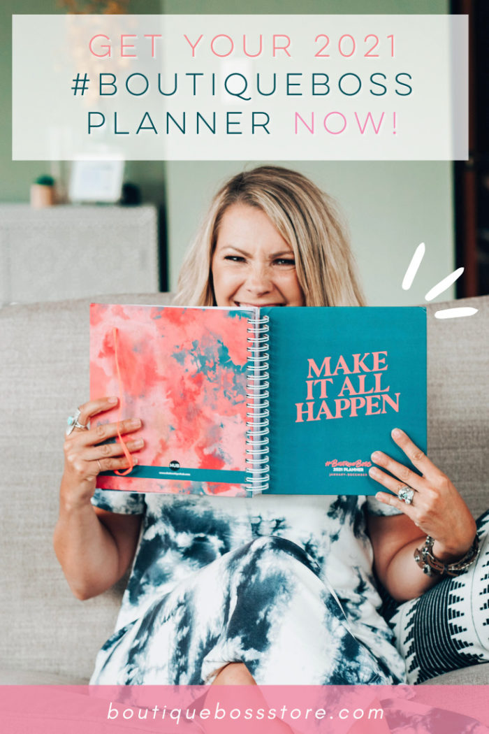 2021 #BoutiqueBoss Planner | The Boutique Hub